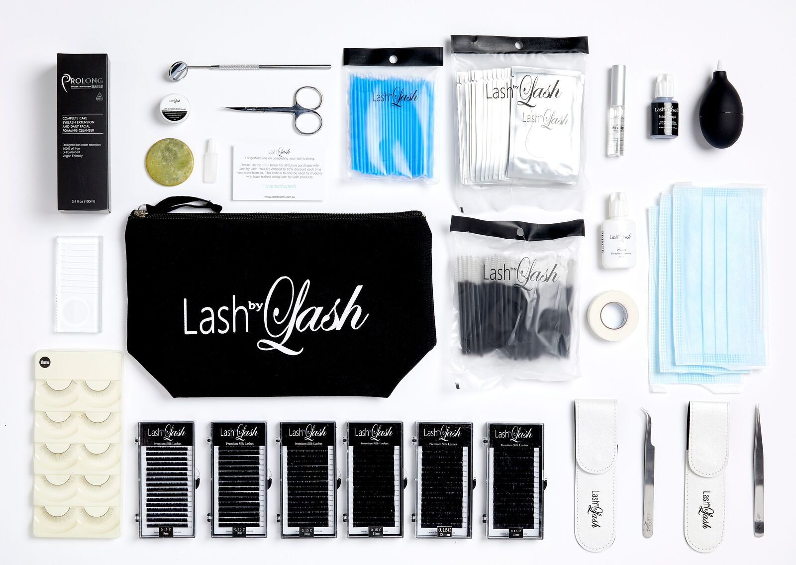 Eyelash Extension Kit | Professional Extensive Lash Kit for Beginners ...